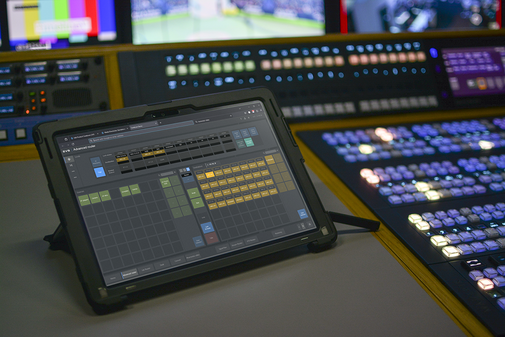 Turnkey SDI/IP routing solution - MediaInfra Strada | EVS